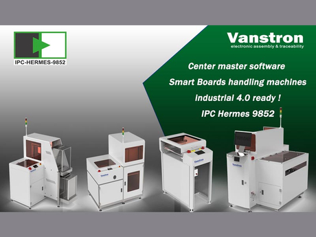 IPC Hermes 9852 está disponible en todas las máquinas de manejo de las tablas de Vanston en SMT ...